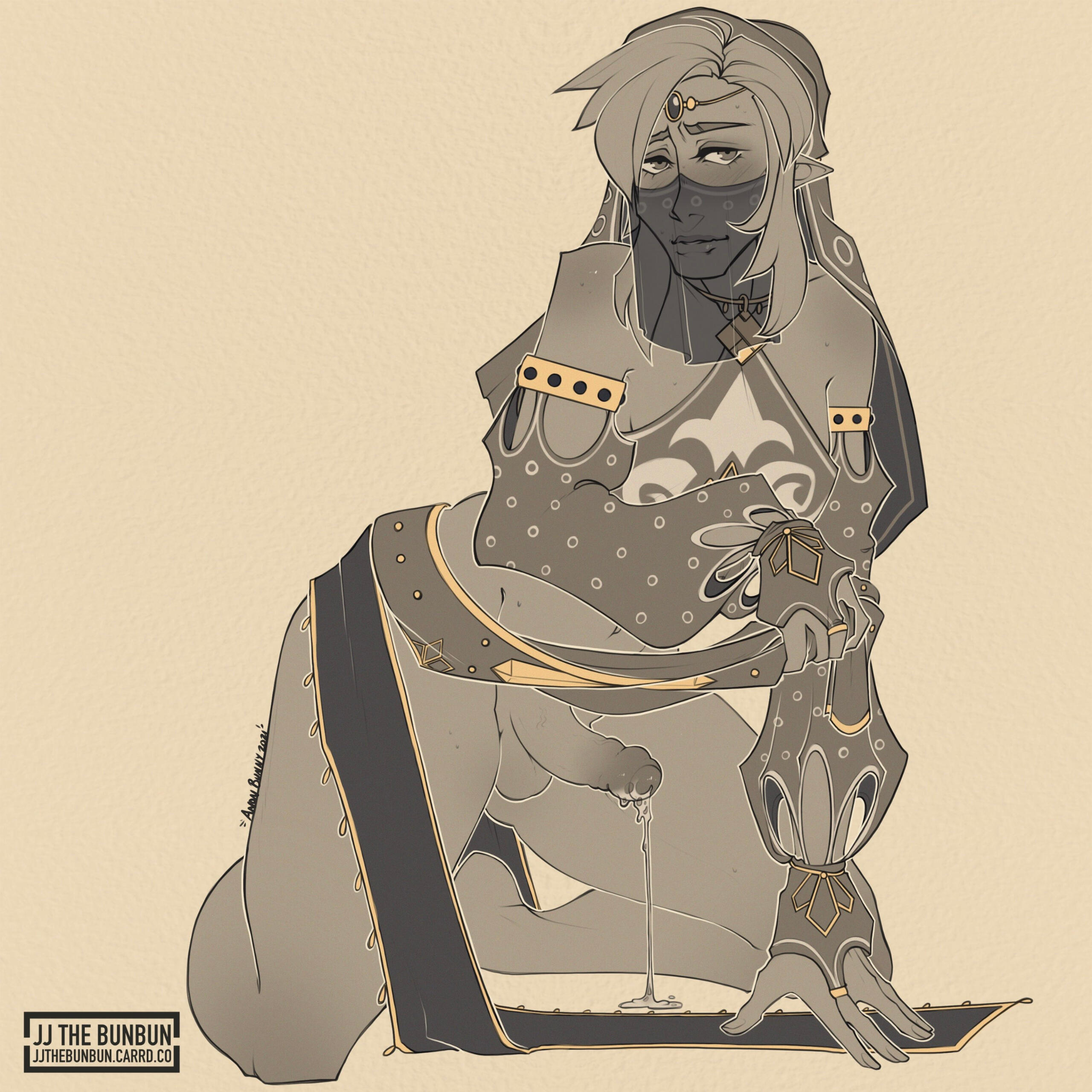 The Legend of Zelda: Gerudo!Link (Cocktober) - JJTheBunBun - The Legend ...